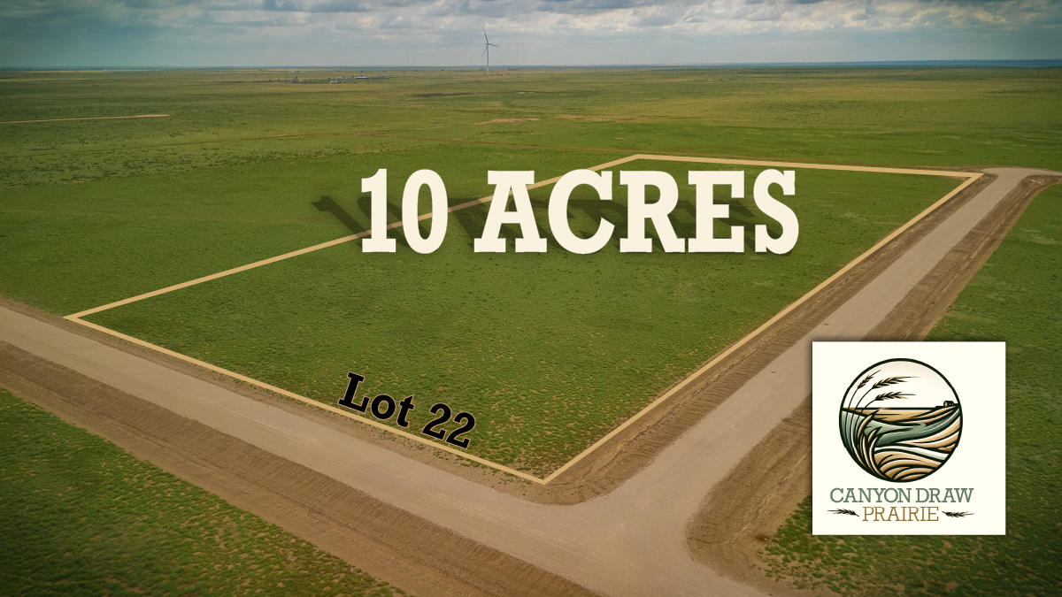 10 Acre Home Site - Canyon Draw Prairie Lot 22 - MH Development and ...