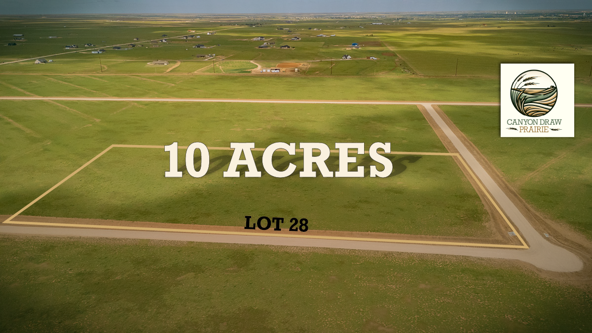 10 Acre Home Site - Canyon Draw Prairie Lot 28 - MH Development and ...